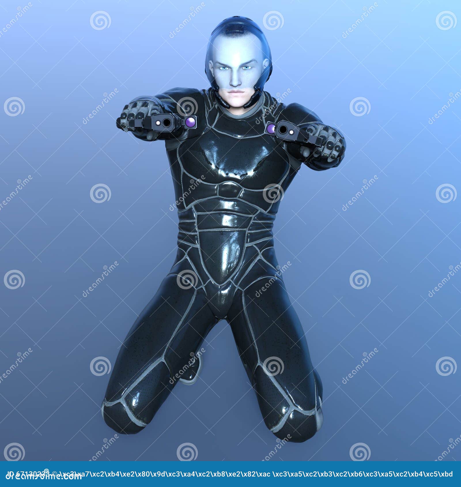 Super hero stock image. Image of android, hero, costume - 67130233