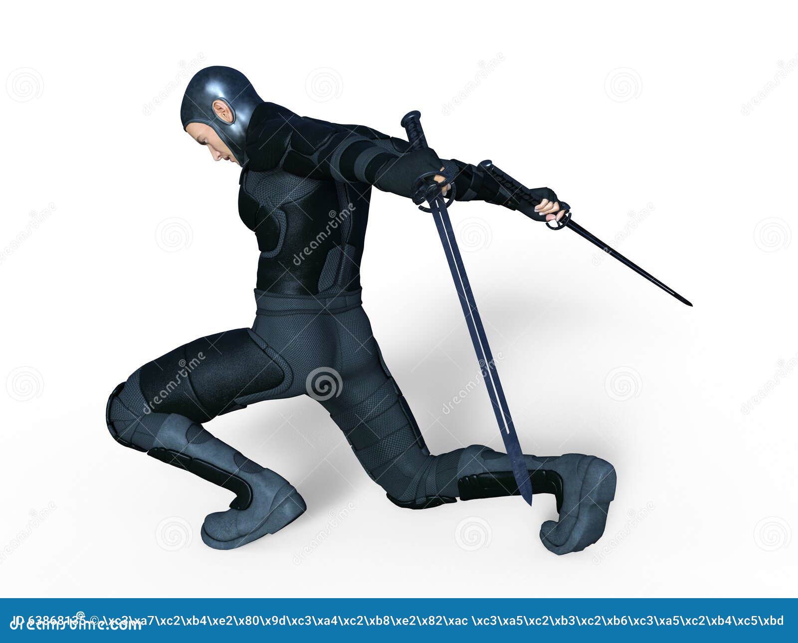 Super hero stock illustration. Illustration of sword - 63868135