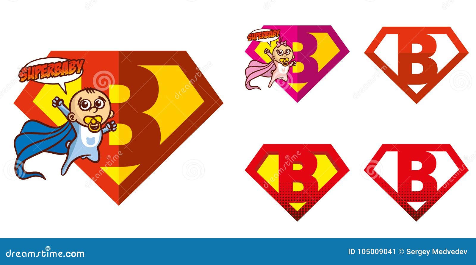 Super Hero Logo Letters Superhero Alphabet Stock Illustration ...