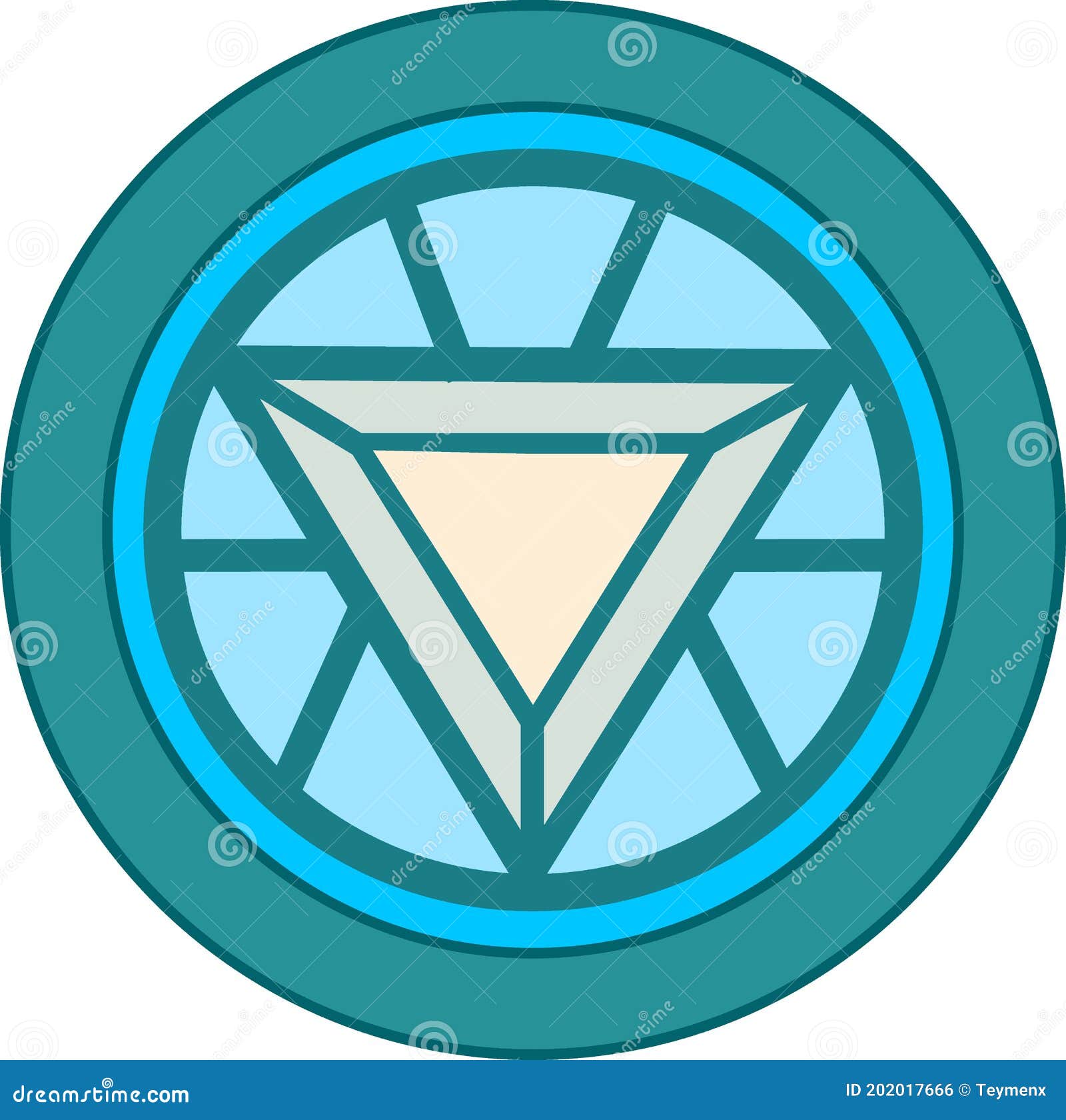 Super Hero Reactor Logo Vector Stock Vector - Illustration of ironman ...