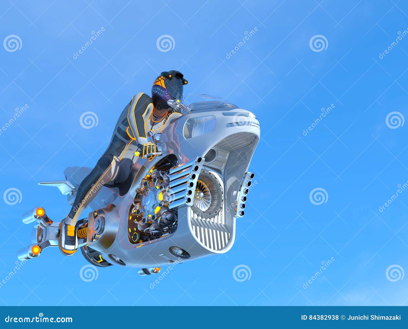 Super hero rider stock photo. Image of hero, rider, cyborg - 84382938
