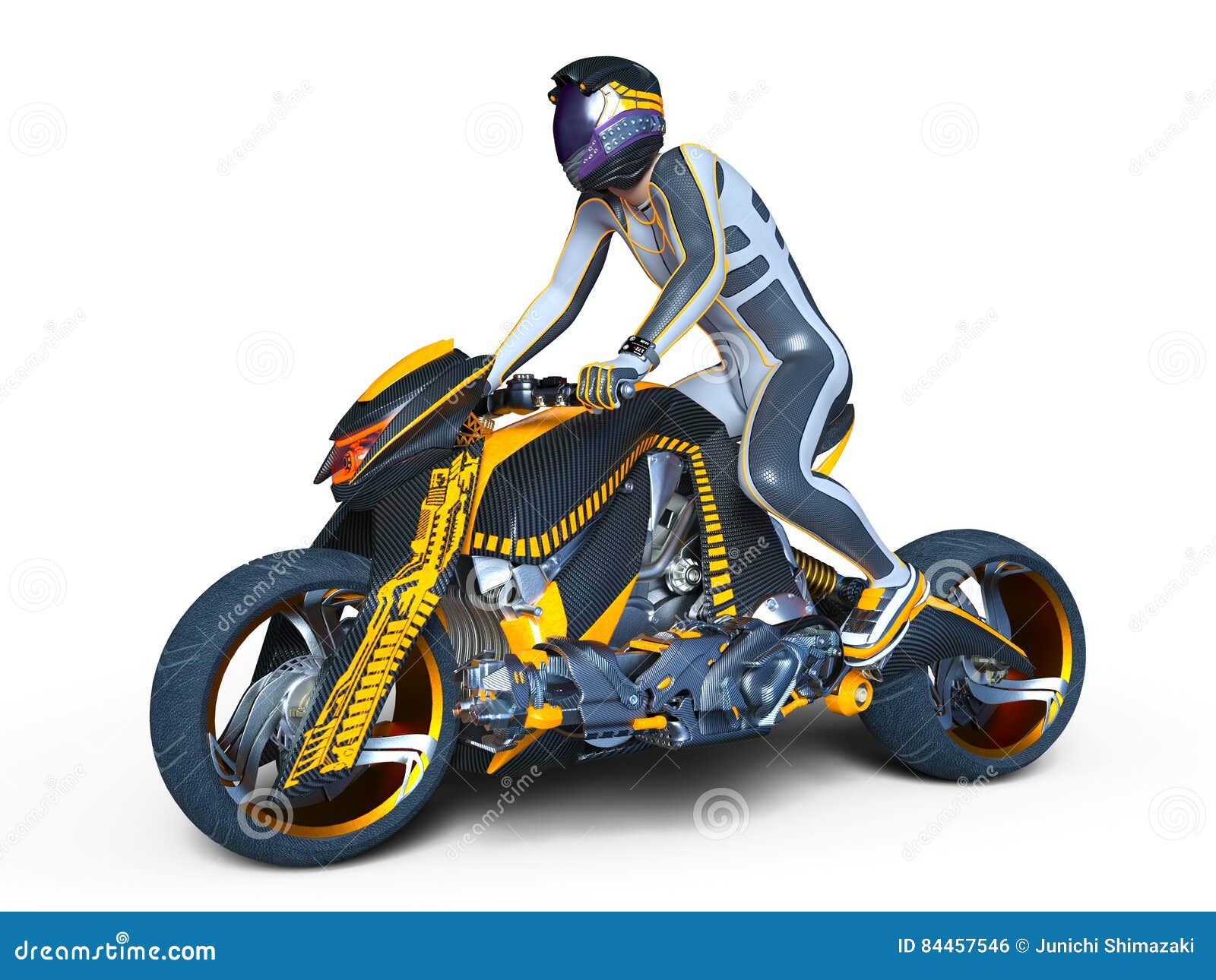 Super hero rider stock illustration. Illustration of person - 84457546