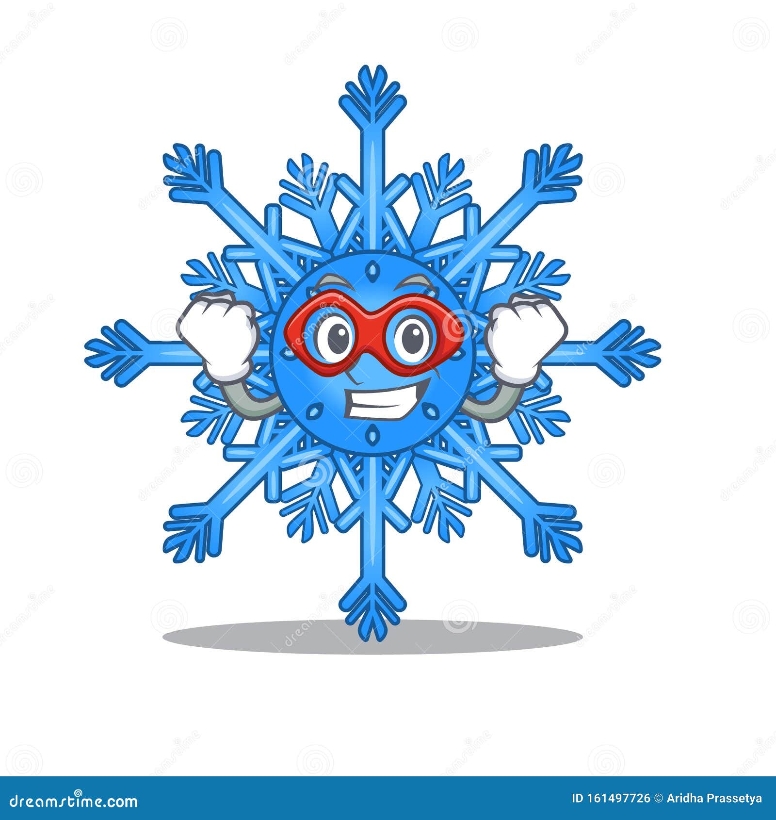 Super Hero Snowflake Hung on Character Christmas Tree Stock Vector ...