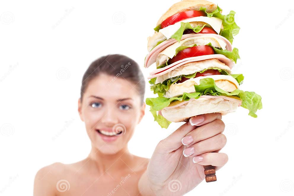 Super huge burger stock photo. Image of juicy, close - 20881456