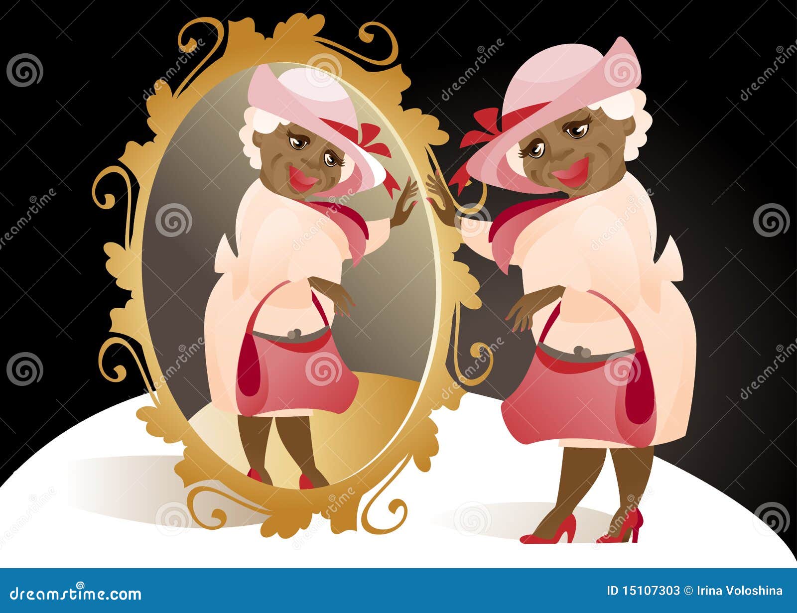 Super-Lady stock vector. Illustration of gray, american - 15107303