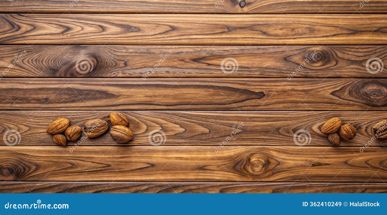Super Long Walnut Planks Texture for Background Stock Illustration ...