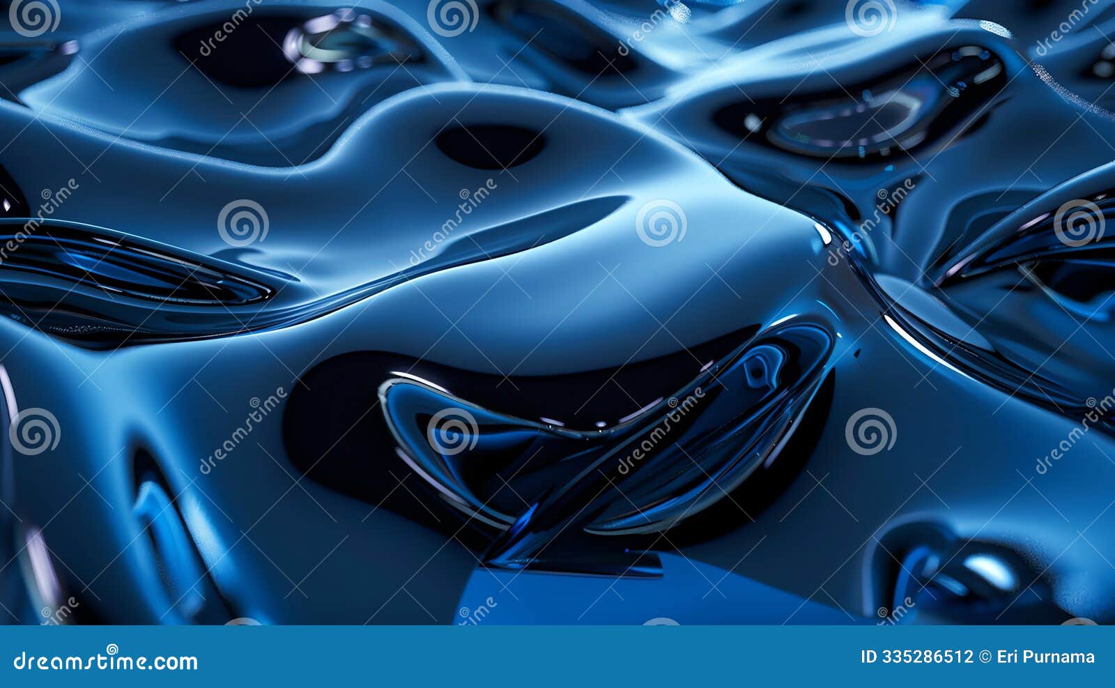 Super Macro Shape Organic Wallpaper Glossy Plastic Stock Illustration ...