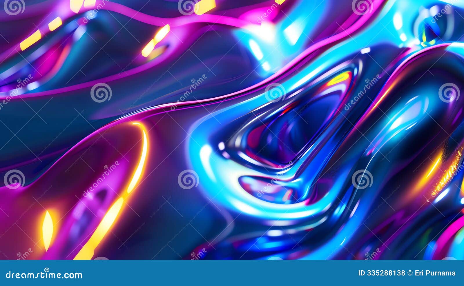 Super Macro Shape Organic Wallpaper Glossy Plastic Stock Illustration ...