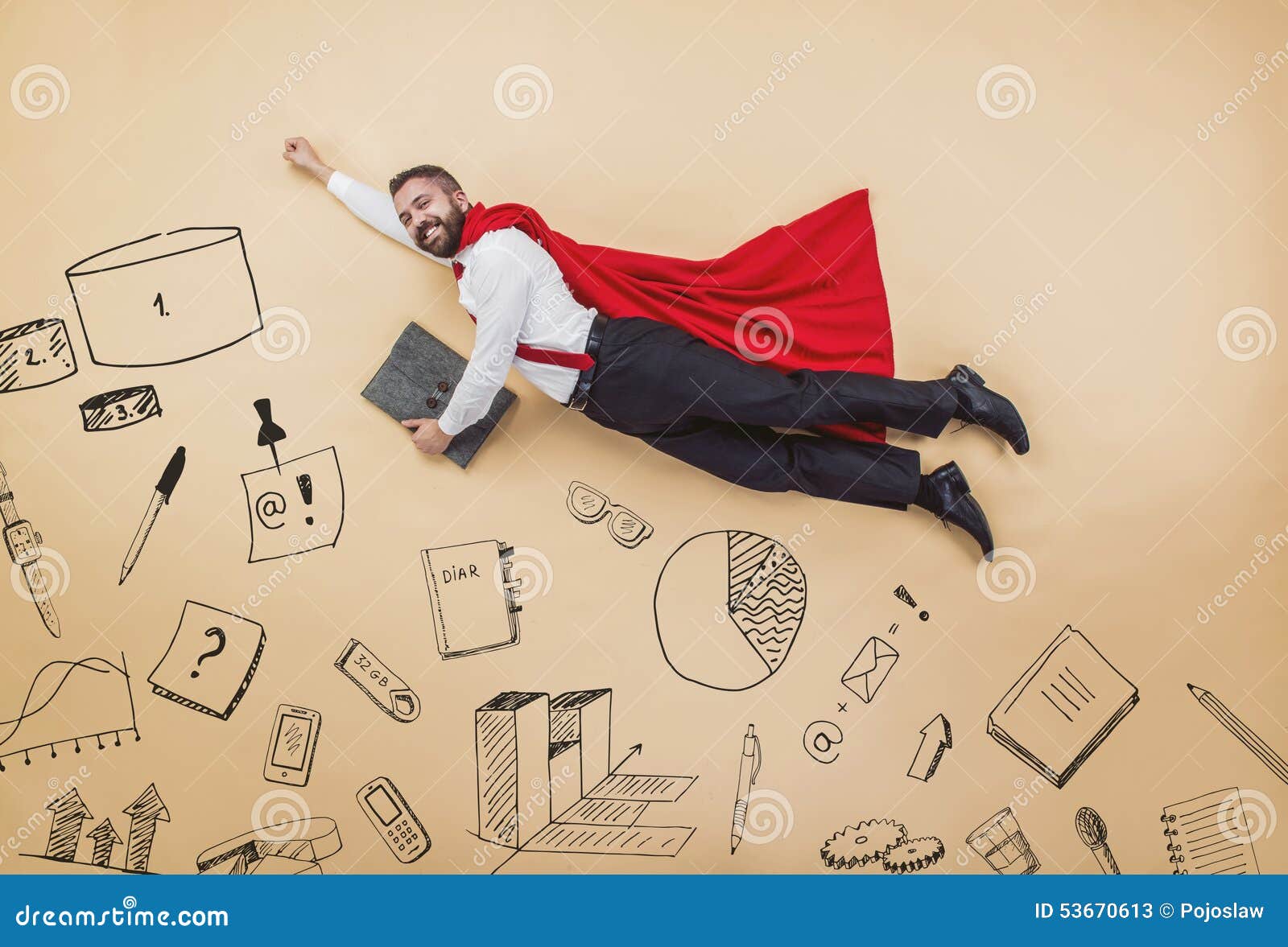 Super manager stock image. Image of concept, person, coat - 53670613
