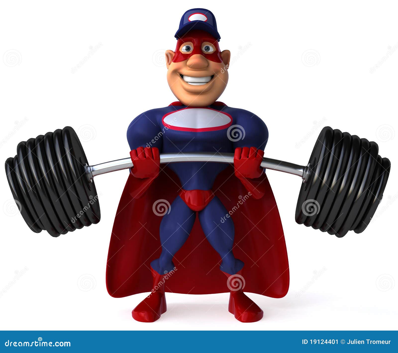 Super mechanic stock illustration. Illustration of heroes - 19124401