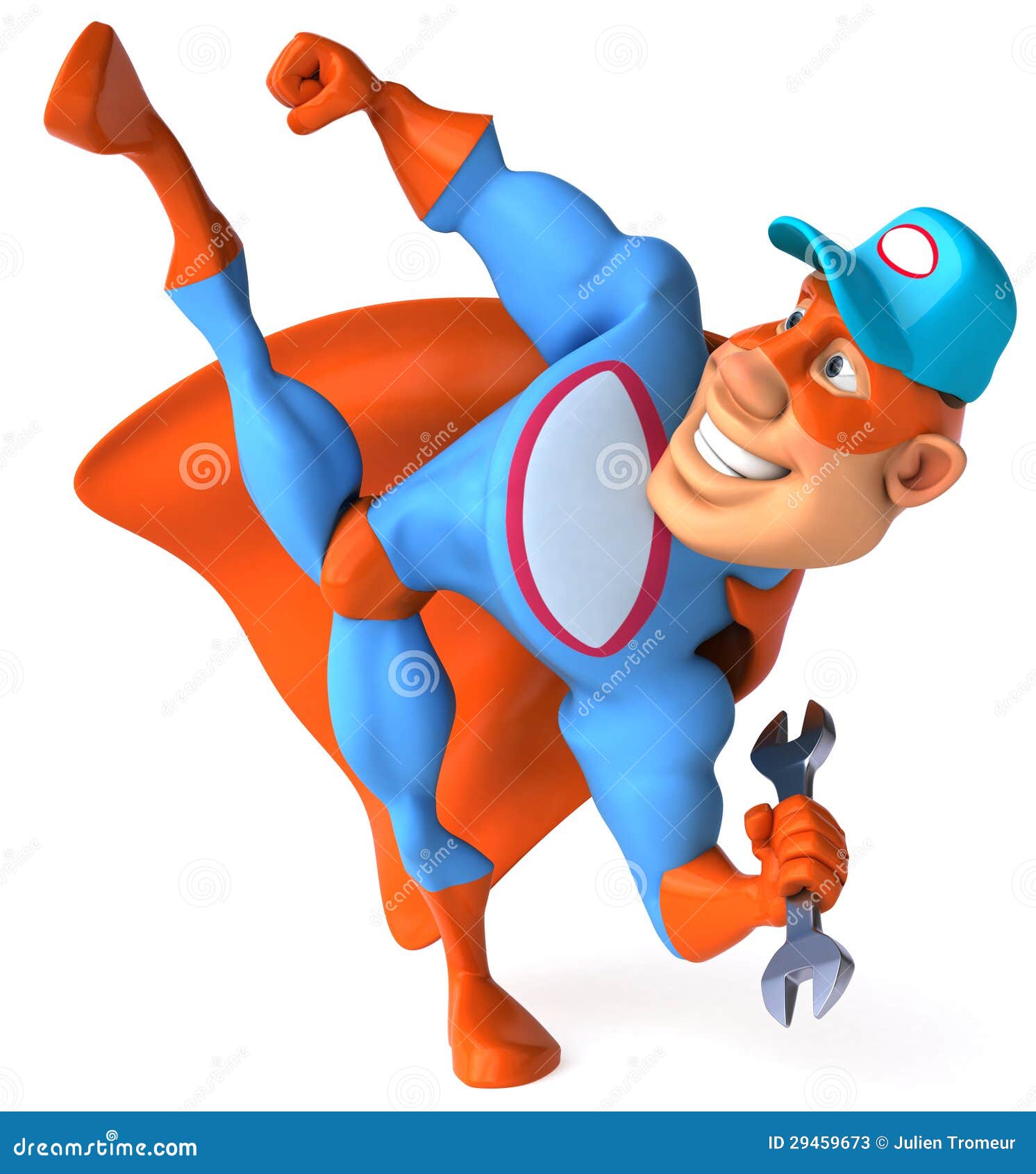 Super mechanic stock illustration. Illustration of mechanic - 29459673