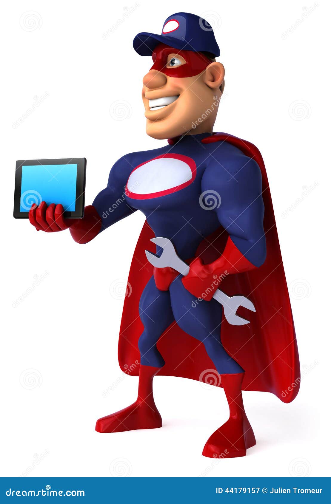 Super mechanic stock illustration. Illustration of tool - 44179157