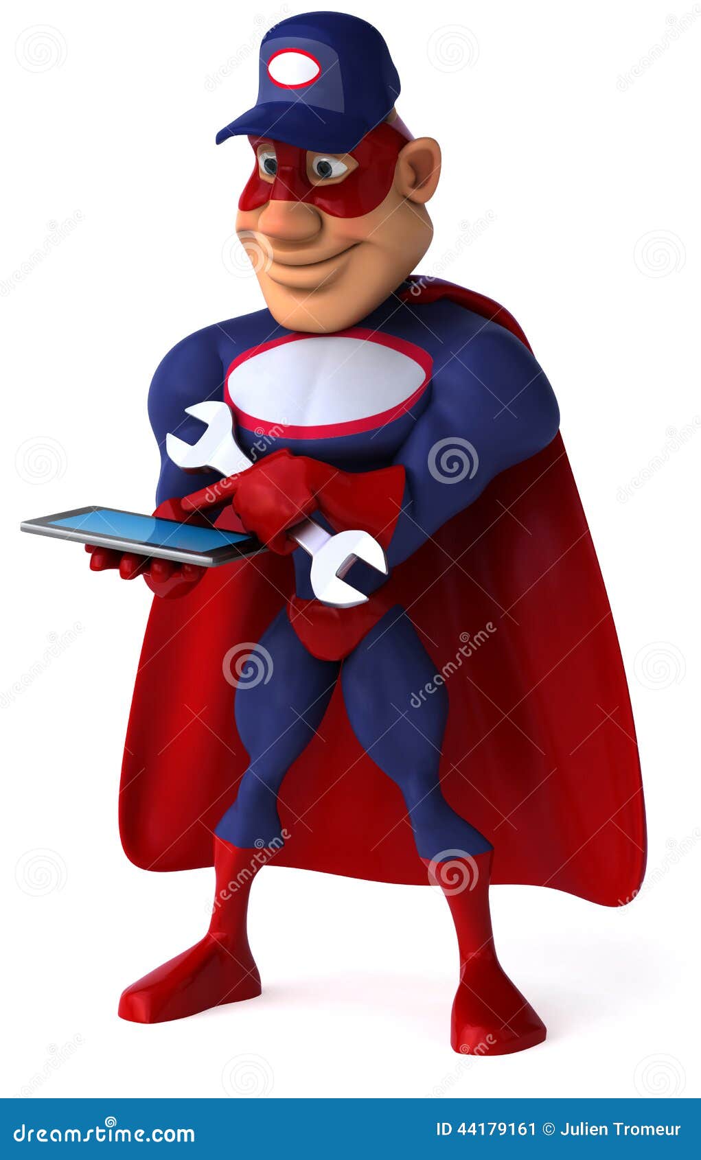 Super mechanic stock illustration. Illustration of maintenance - 44179161