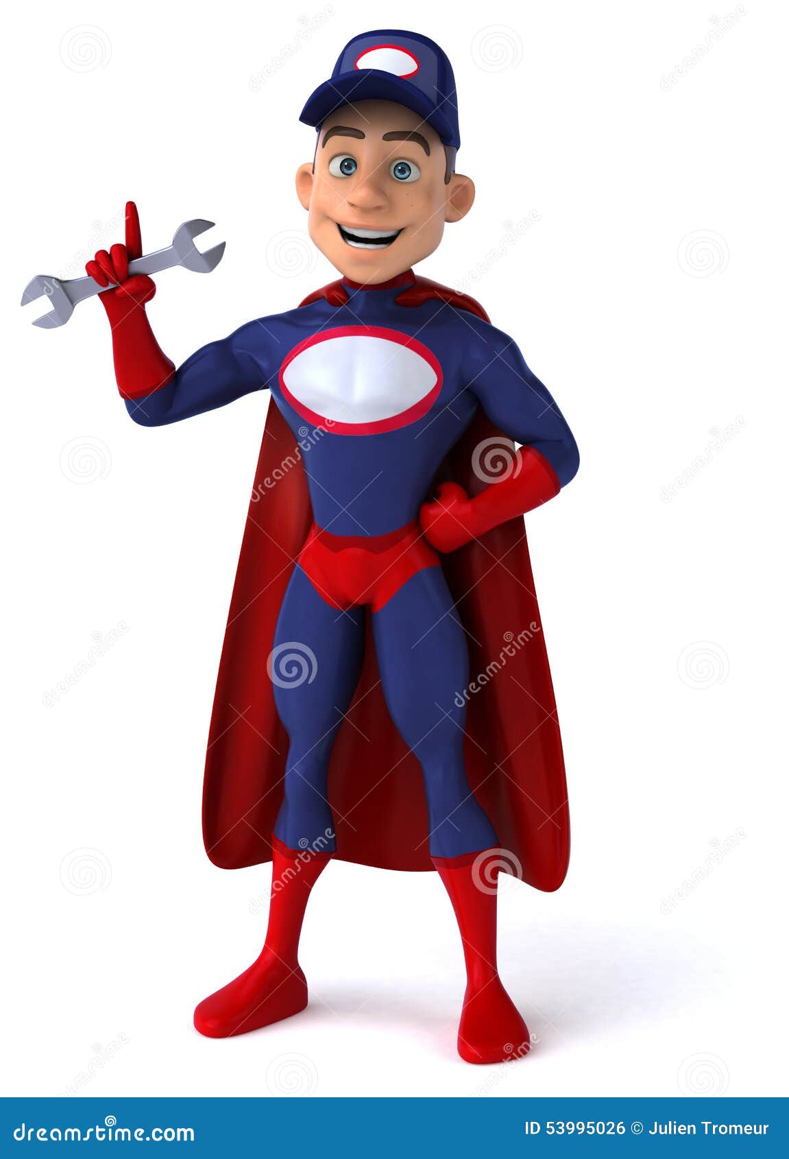 Super mechanic stock illustration. Illustration of check - 53995026