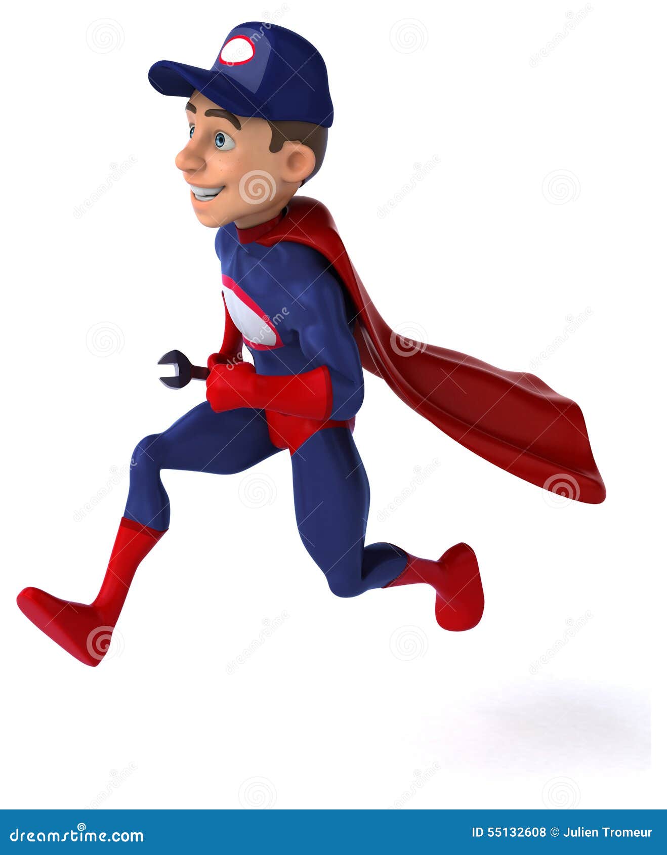 Super mechanic stock illustration. Illustration of maintenance - 55132608