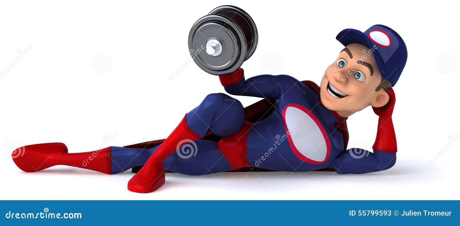 Super mechanic stock illustration. Illustration of superhero - 55799593