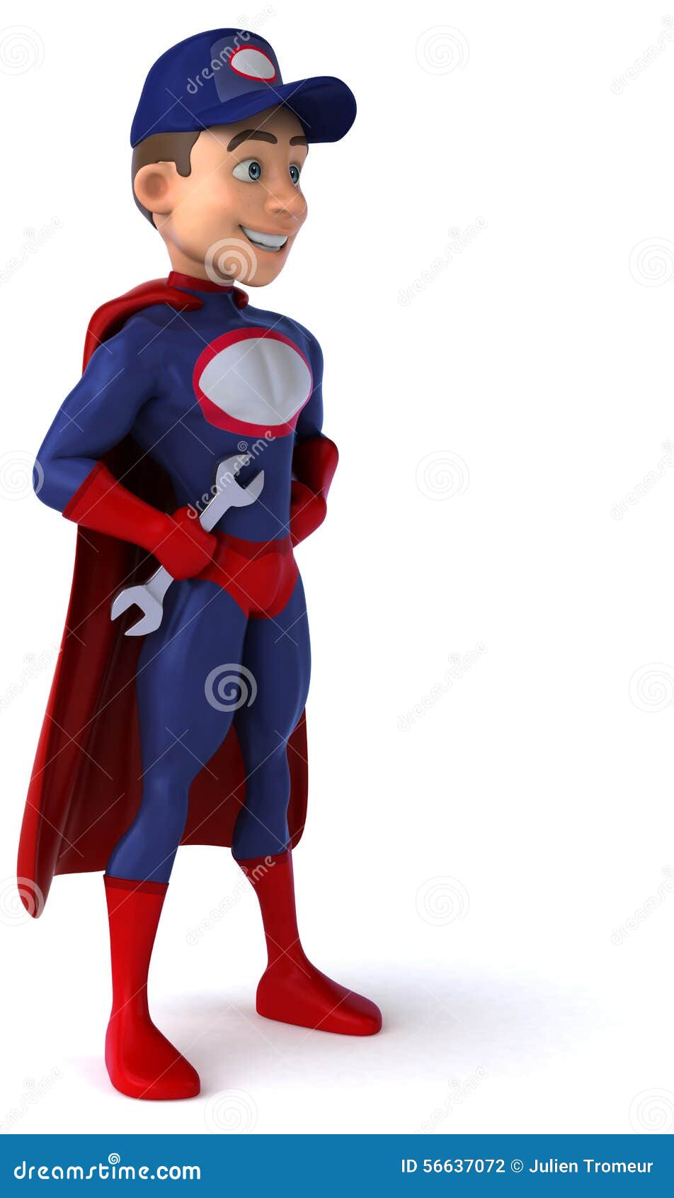 Super mechanic stock illustration. Illustration of repairperson - 56637072