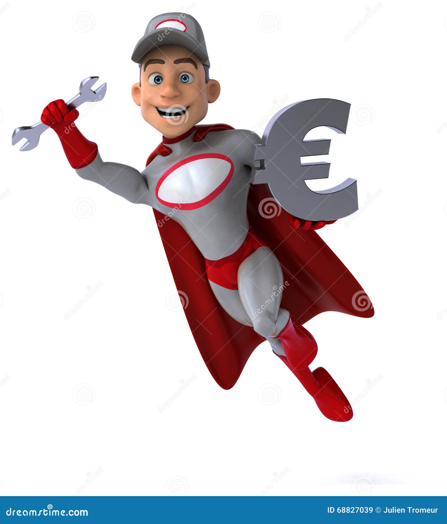 Super mechanic stock illustration. Illustration of euro - 68827039