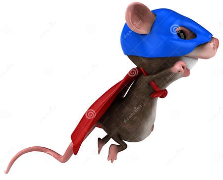 Super mouse stock illustration. Illustration of guinea - 13547165