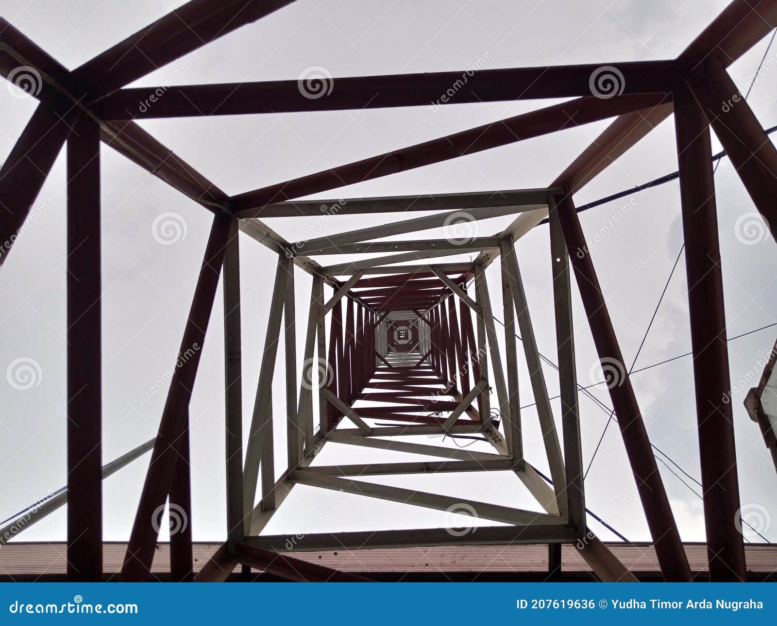 Super Nice Telecomunication Tower Structure Stock Photo - Image of iron ...
