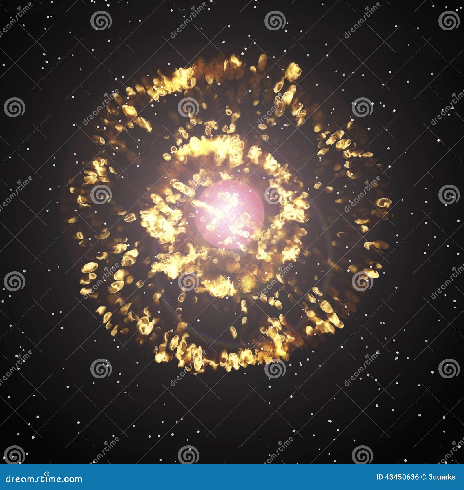 Super Nova Abstract Vector Sign, Emblem Or Logo Template. Star ...