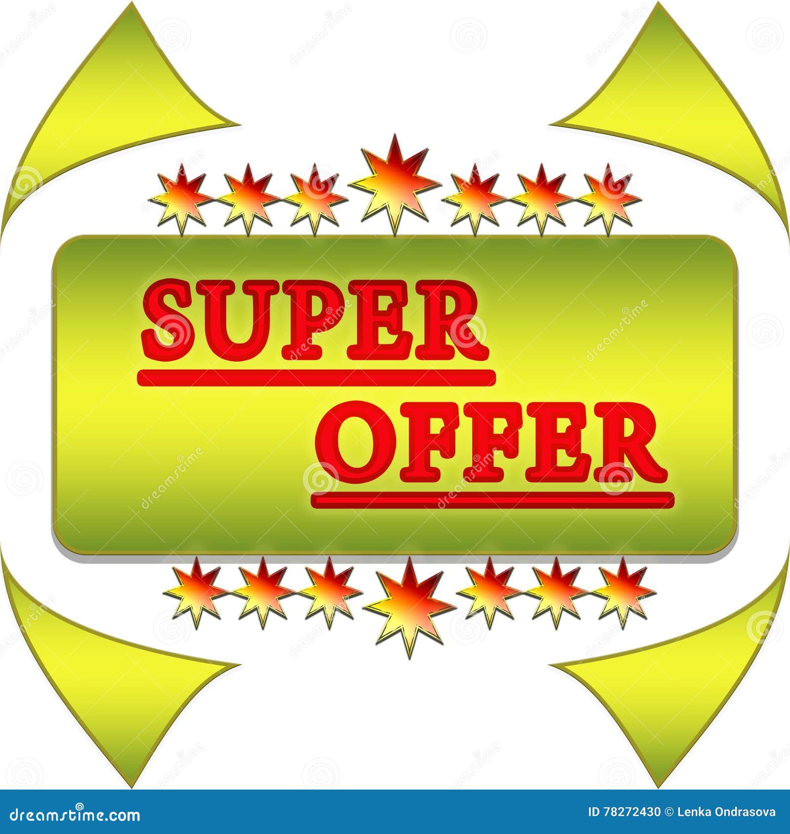 Super offer tag stock illustration. Illustration of design - 78272430