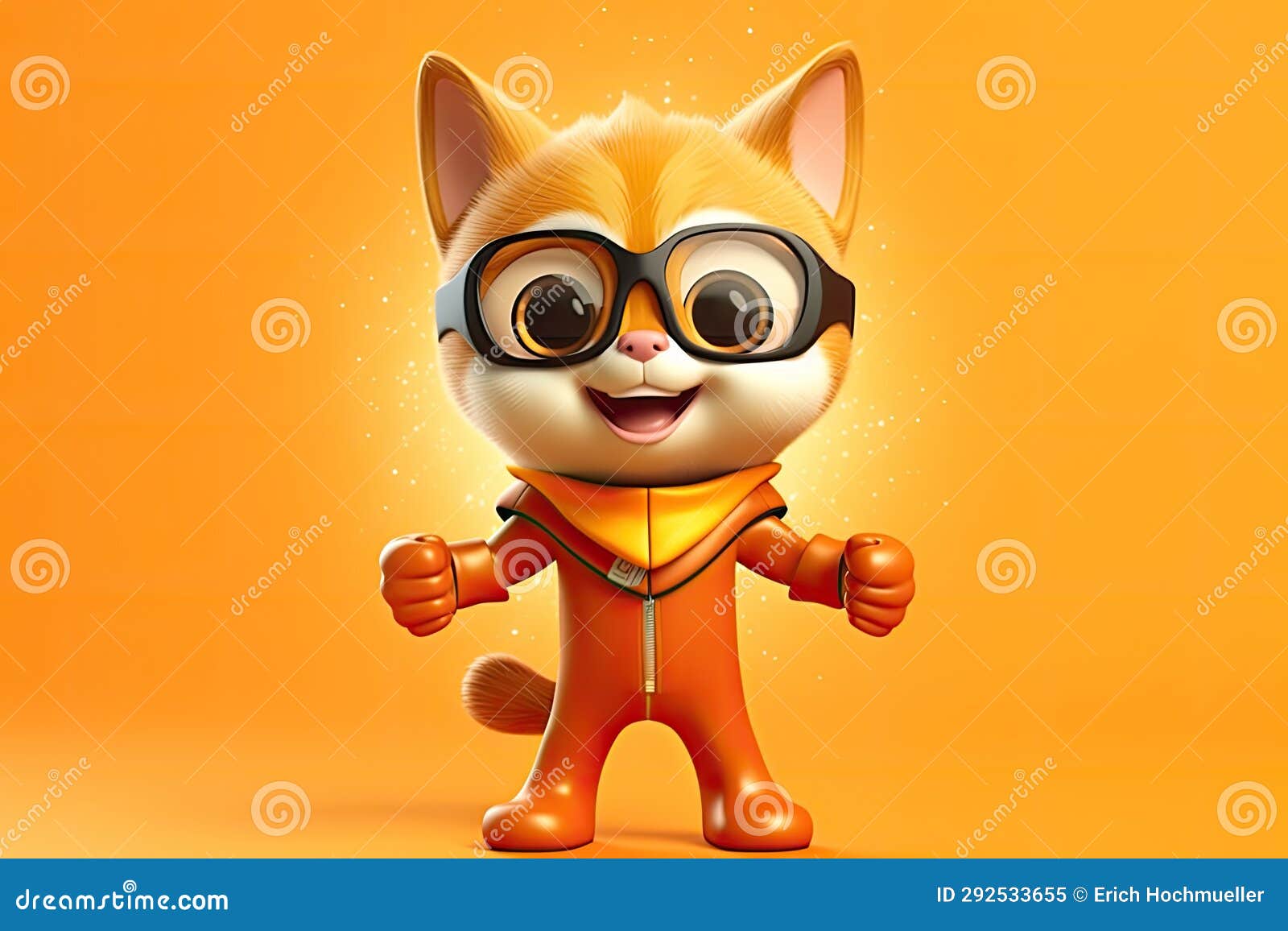 Generated Cats Created Using Shapes And Forms In A Digital Program ...