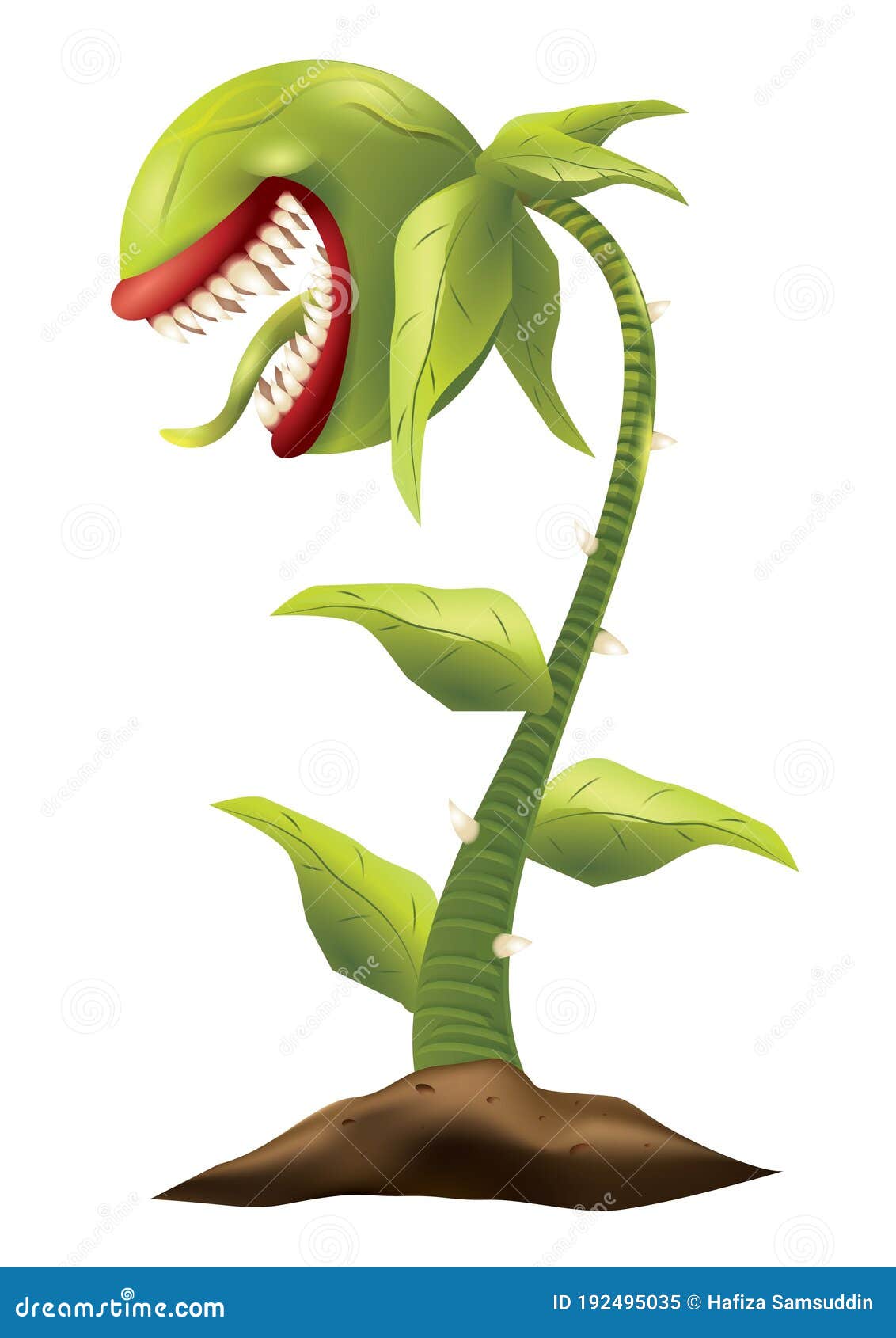 Super Plant. Vector Illustration Decorative Design Stock Vector ...