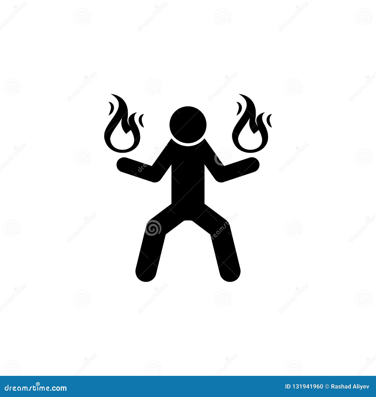 Super Power, Fire Icon. Element of Super Power Icon for Mobile Concept ...