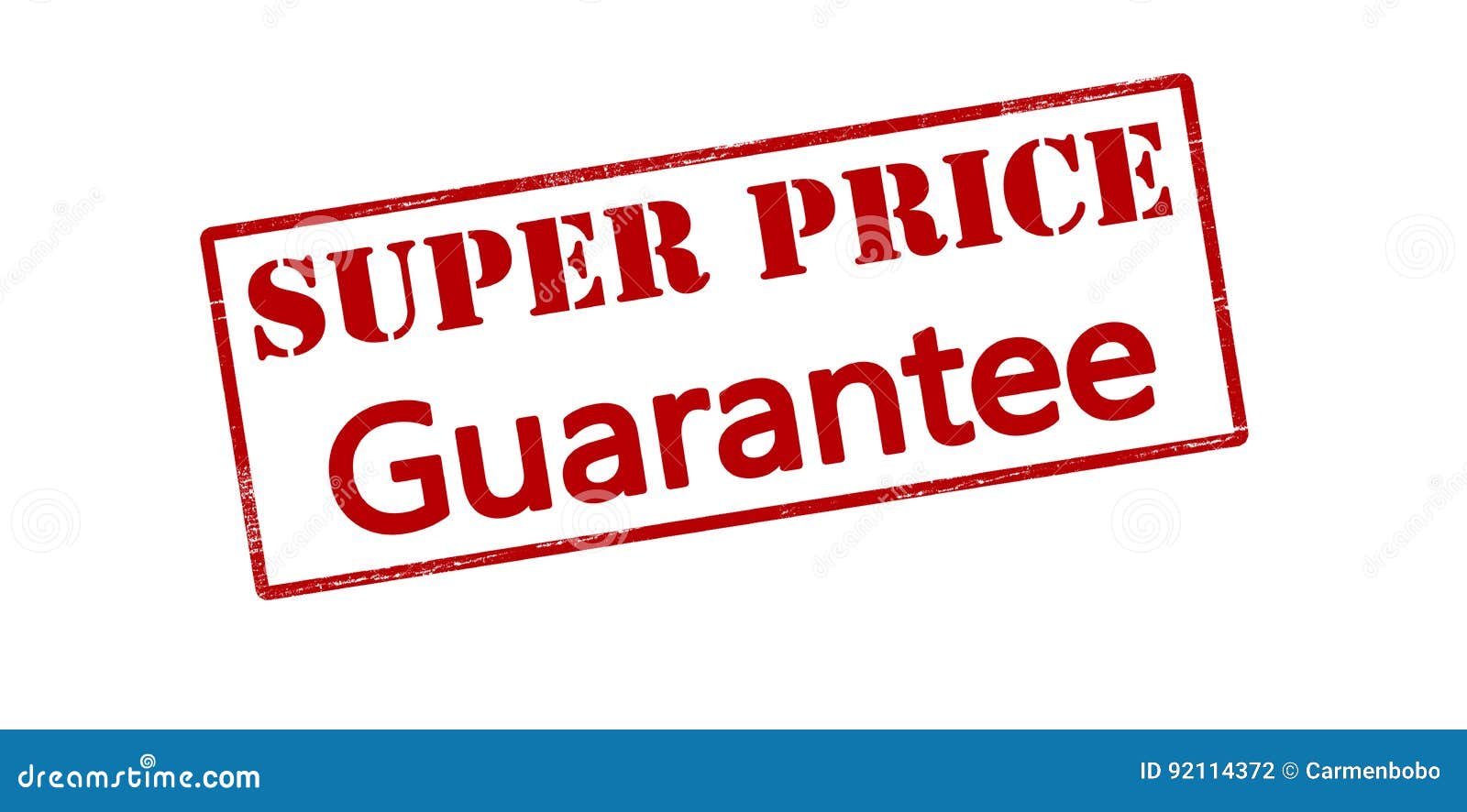 Super price guarantee stock illustration. Illustration of grungy - 92114372