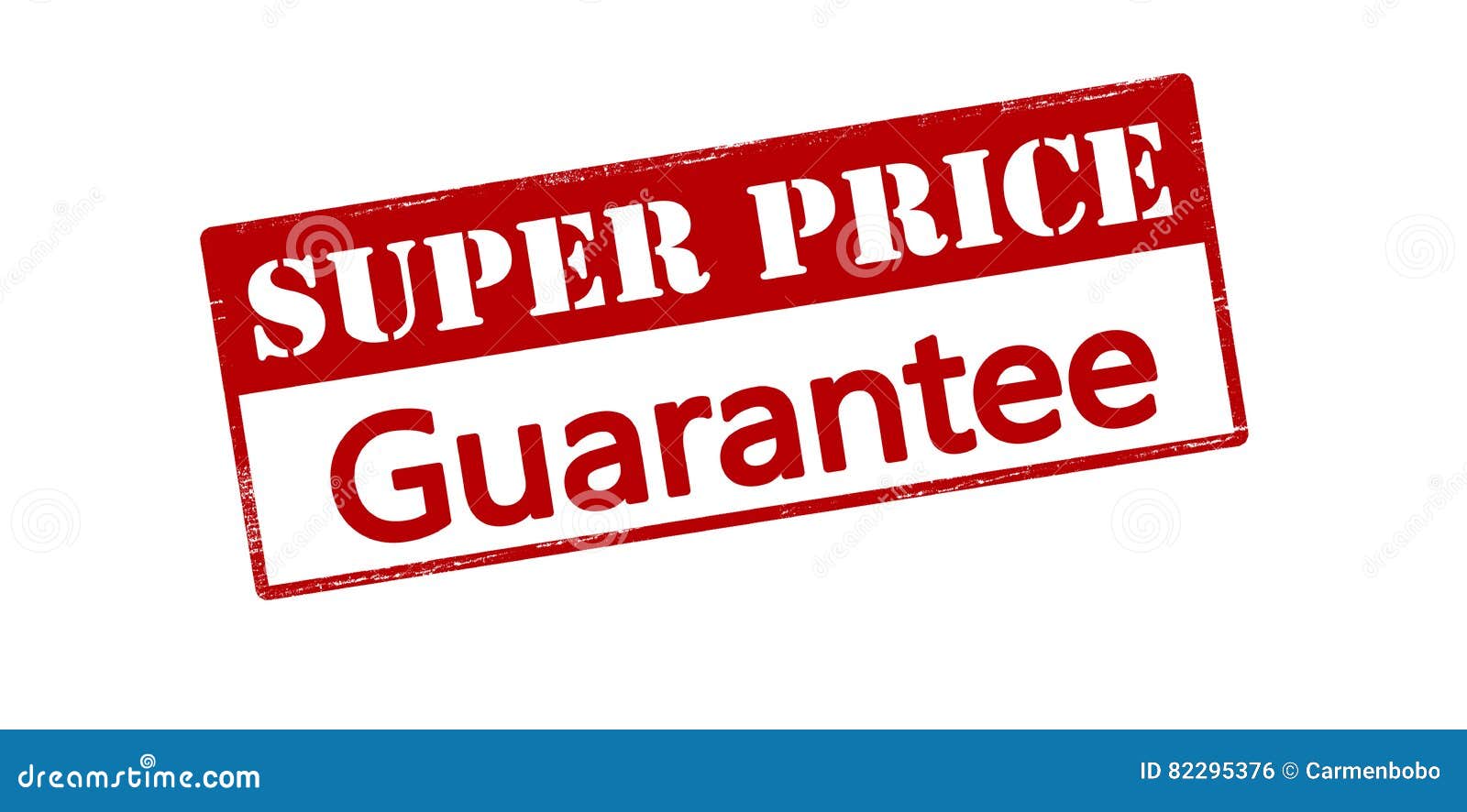 Super price guarantee stock vector. Illustration of rubber - 82295376