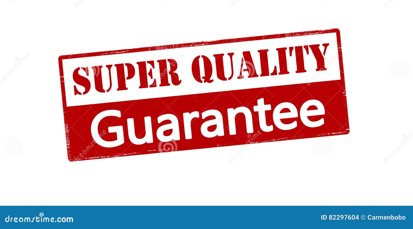 Super quality guarantee stock illustration. Illustration of text - 82297604
