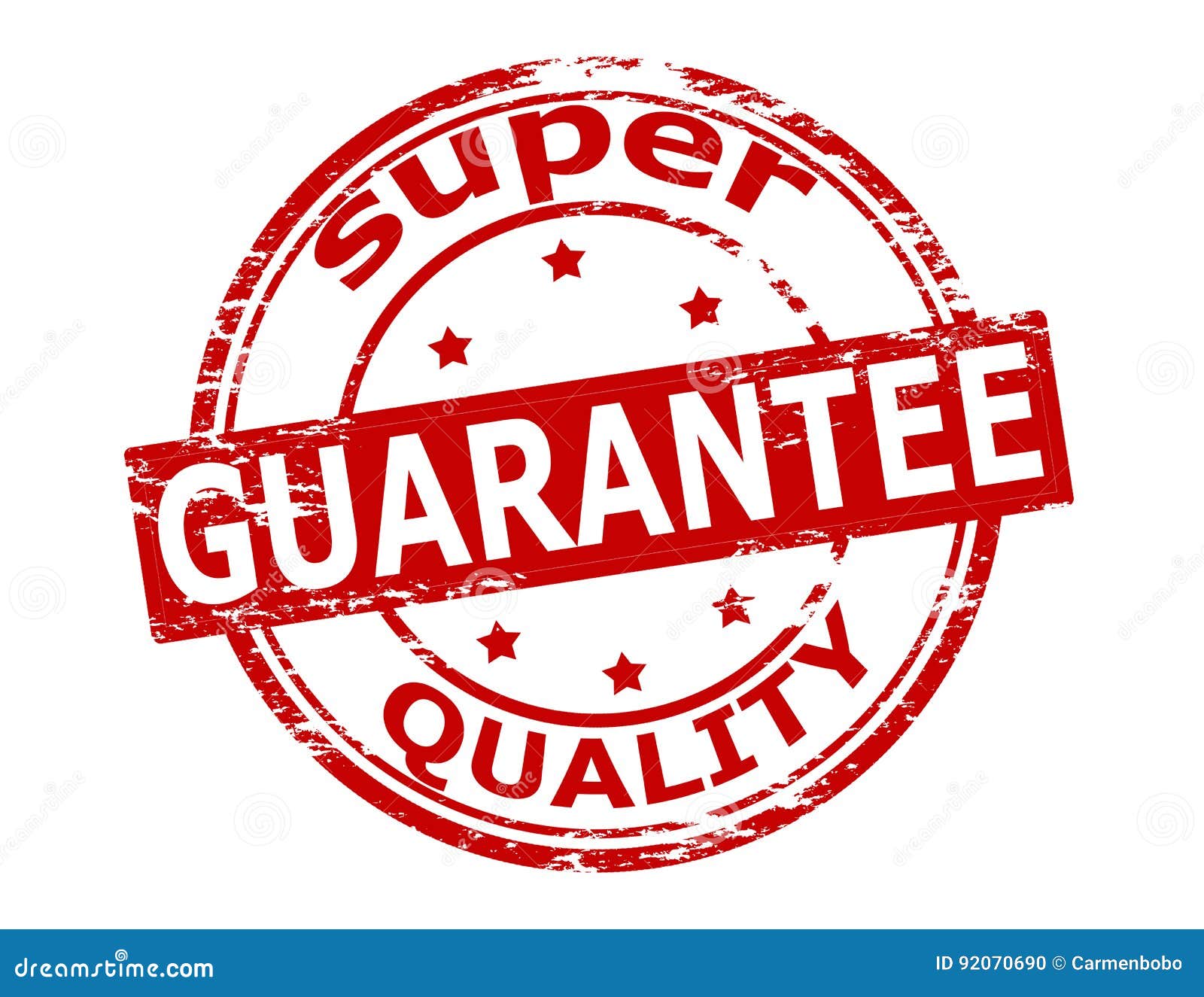 Super quality guarantee stock illustration. Illustration of round ...