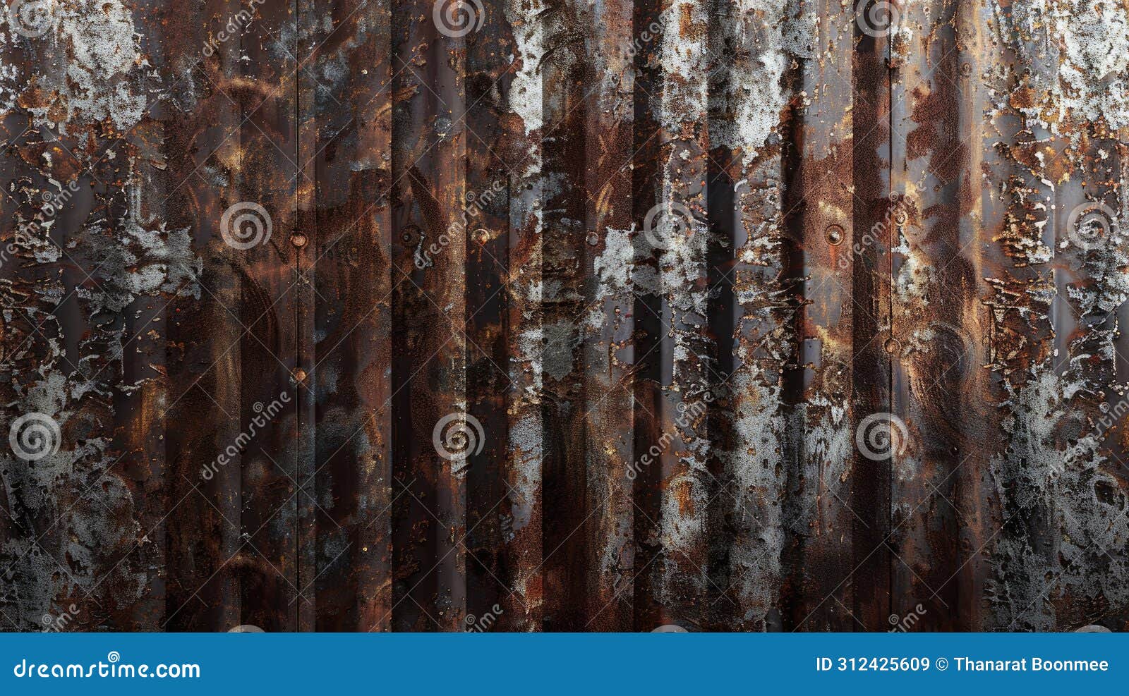 Super Realistic Photo Capturing Rust Metal Texture, Ai Generated Stock ...