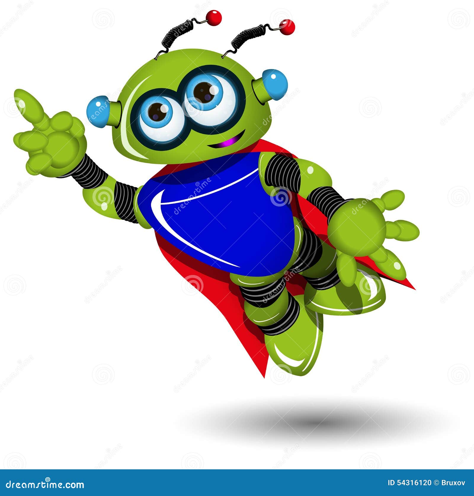 Super Robot stock vector. Illustration of concept, humanoid - 54316120