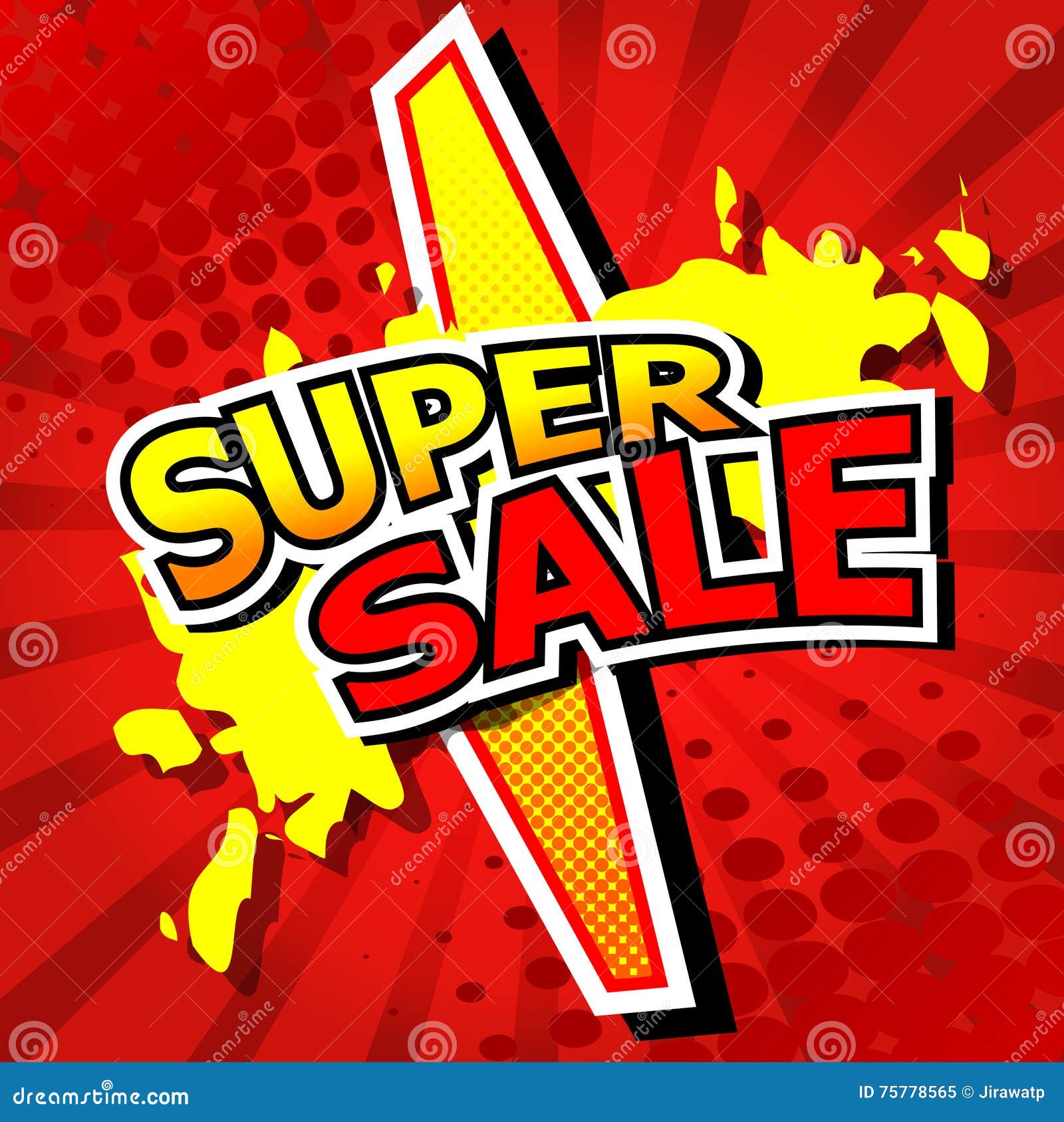Super Sale Background with Red. Stock Vector - Illustration of sign ...