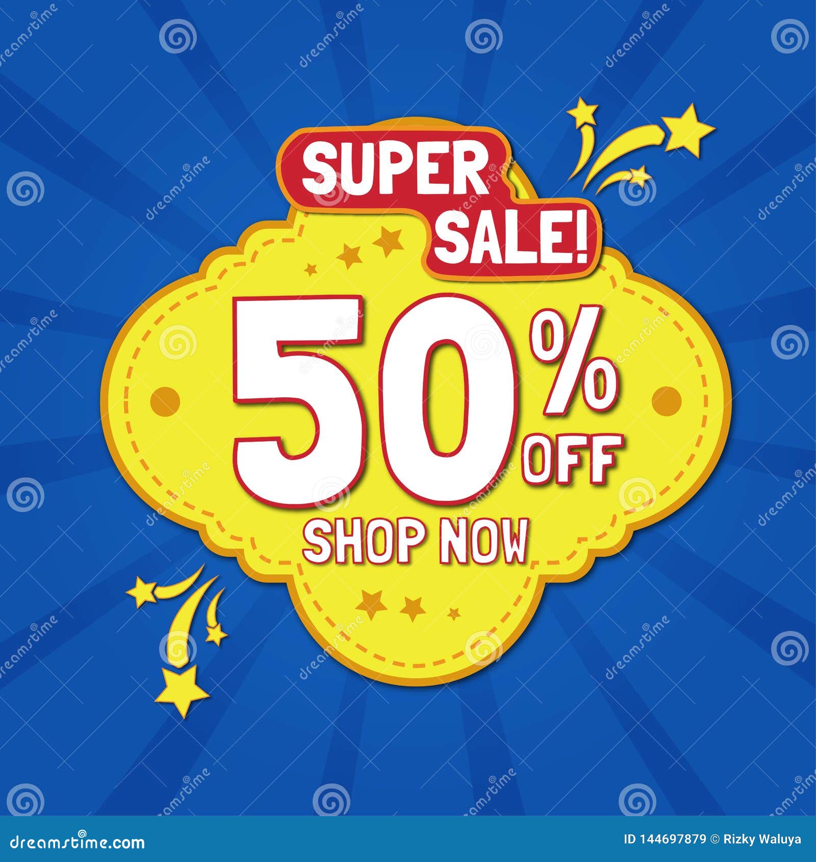 Super Sale Discount Retro Unique Style Stock Vector - Illustration of ...