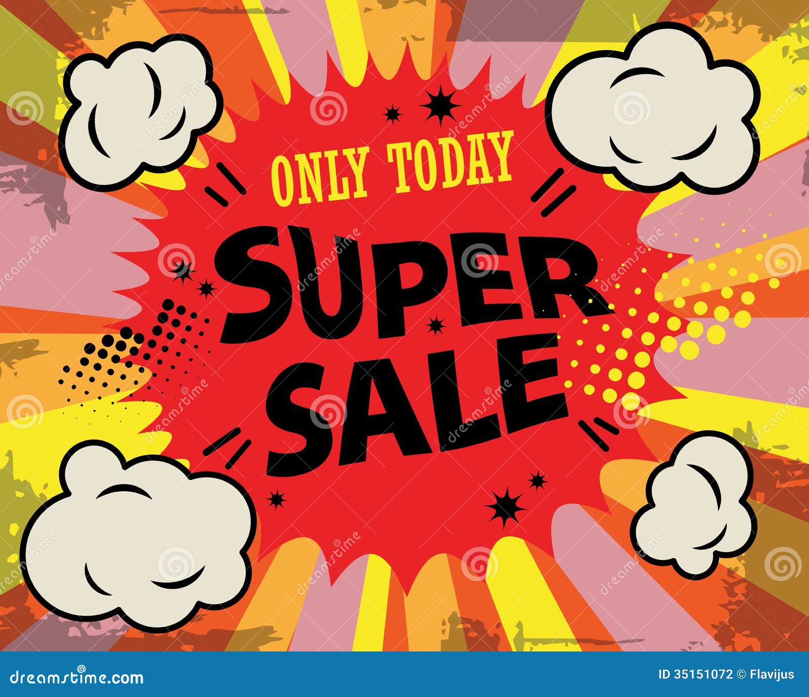 Super sale label stock vector. Illustration of banner - 35151072