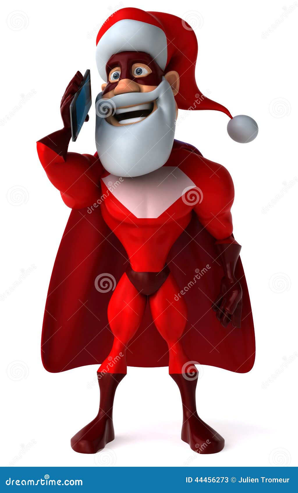 Super santa claus stock illustration. Illustration of power - 44456273