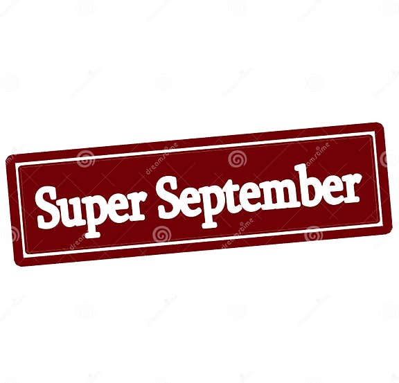 Super September stock illustration. Illustration of rubber - 82273230