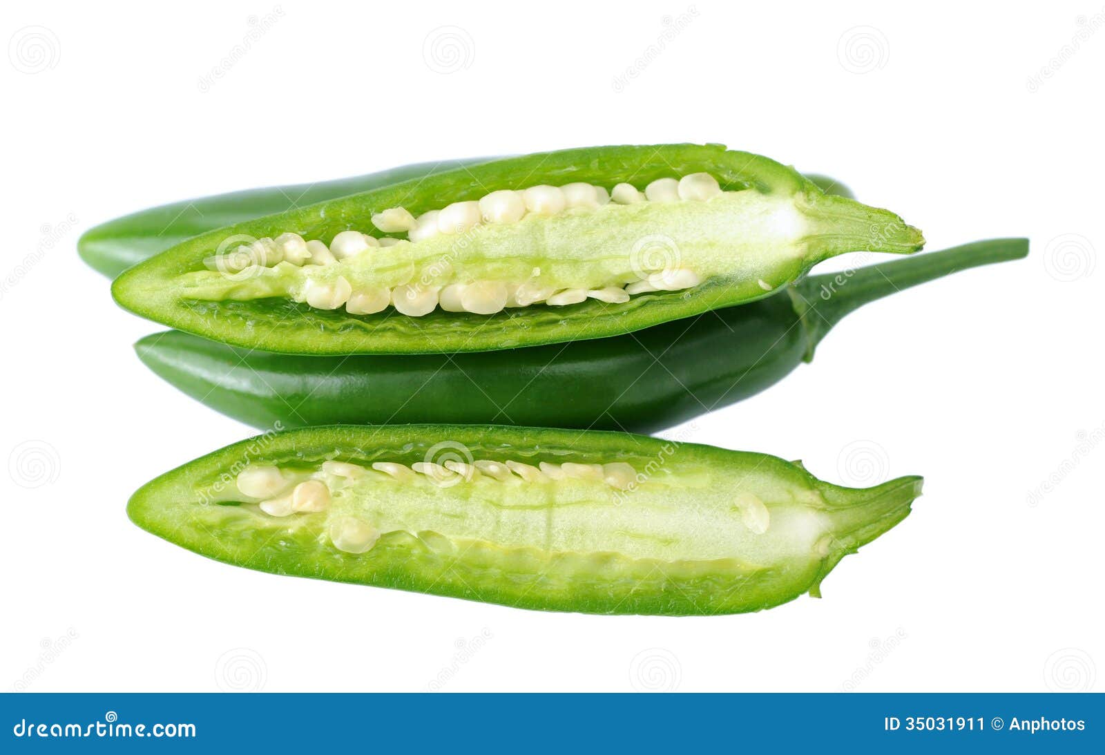 Super serrano peppers stock image. Image of cuisine, green - 35031911
