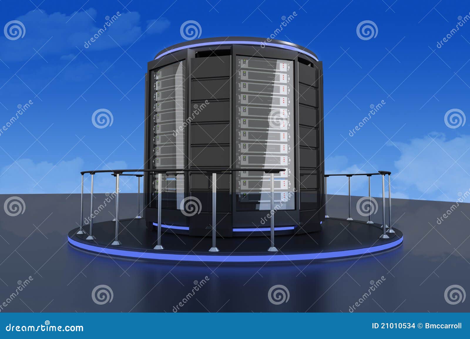 Super Server 01_Lt stock illustration. Illustration of console - 21010534