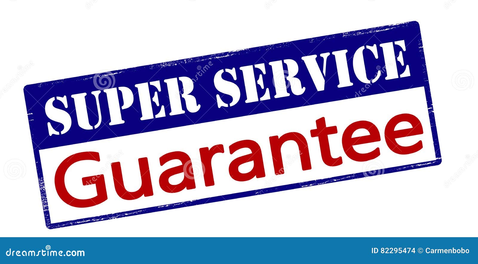 Super service guarantee stock vector. Illustration of warrant - 82295474
