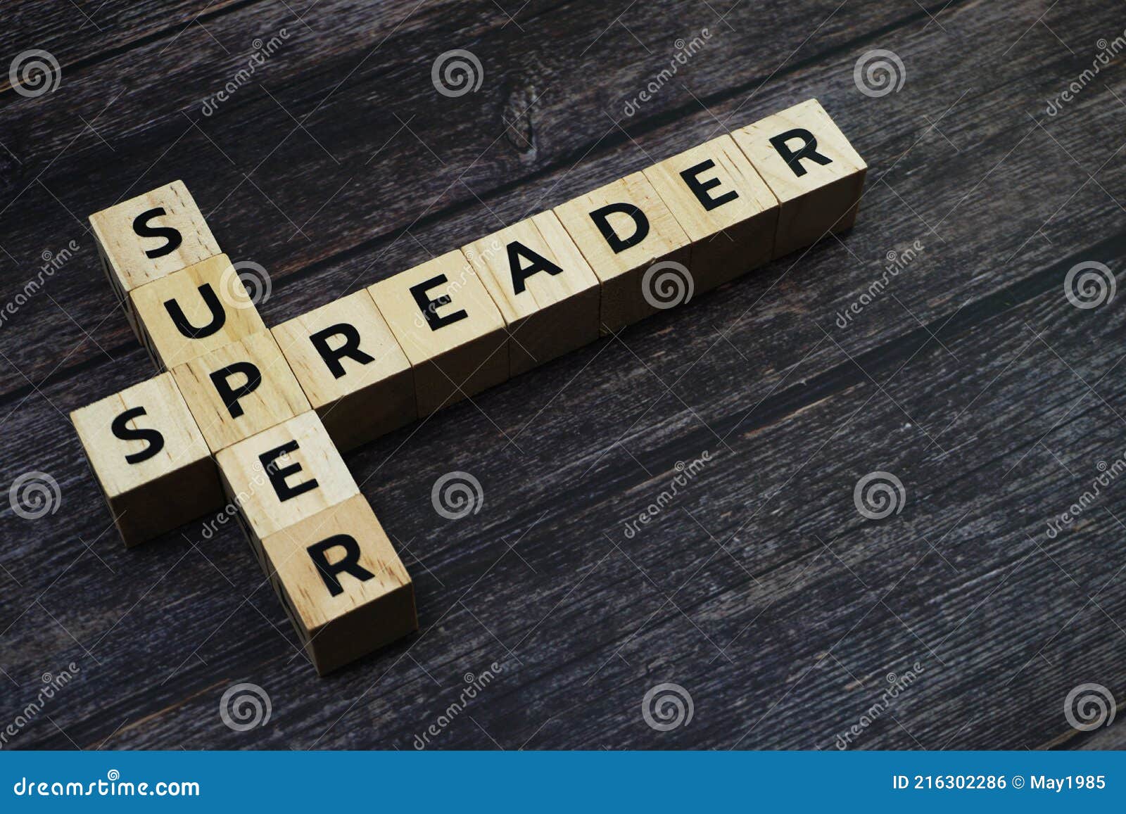 Super Spreader Word Letter on Wooden Background Stock Photo - Image of ...