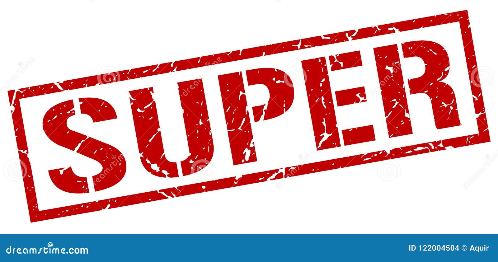 Super stamp stock vector. Illustration of white, insignia - 122004504