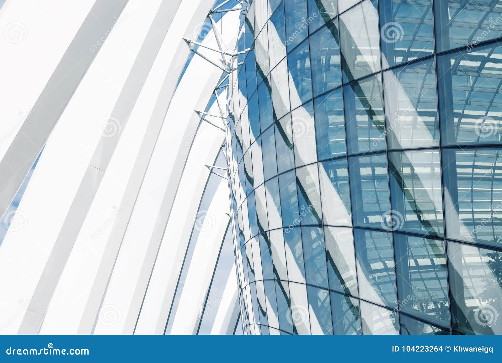 Super Structure and Architecture Facade of Modern Building, Abstract ...