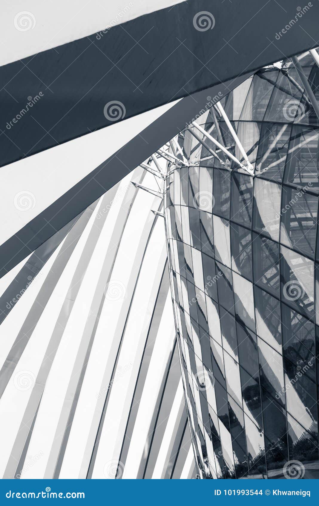 Super Structure and Architecture Facade of Modern Building, Abstract ...