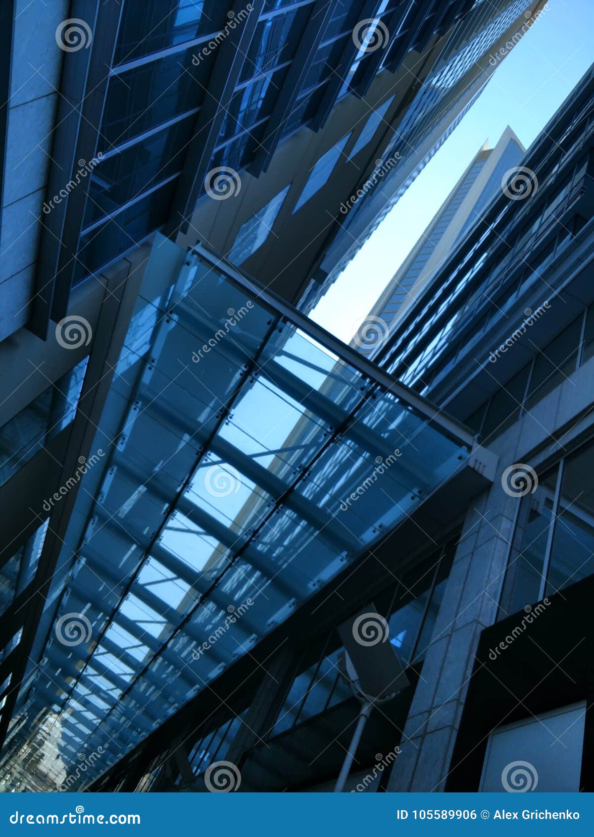 Super Structure and Architecture Facade of Modern Building Stock Photo ...