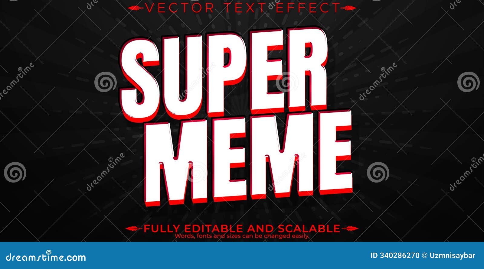 Super Text Effect, Editable Meme and Poster Customizable Font Style ...