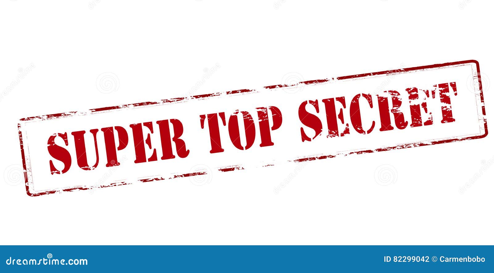 Super top secret stock illustration. Illustration of miscellaneous ...